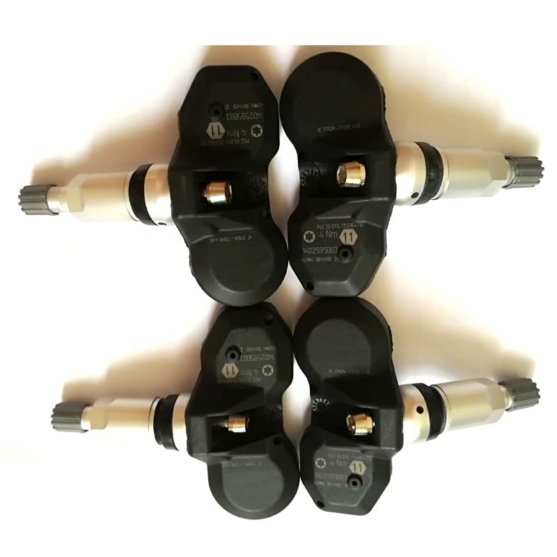 ReadJade tire Pressure Senso 4pcs TPMS Tire Pressure Monitoring Sensor Compatible with Au-di 484249705 Vehicle Sensor (Color : 4pcs)