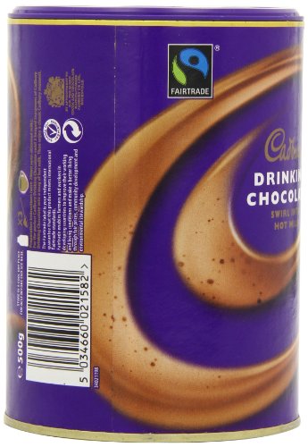 Cadbury Drinking Hot Chocolate 500 g (Pack of 3)