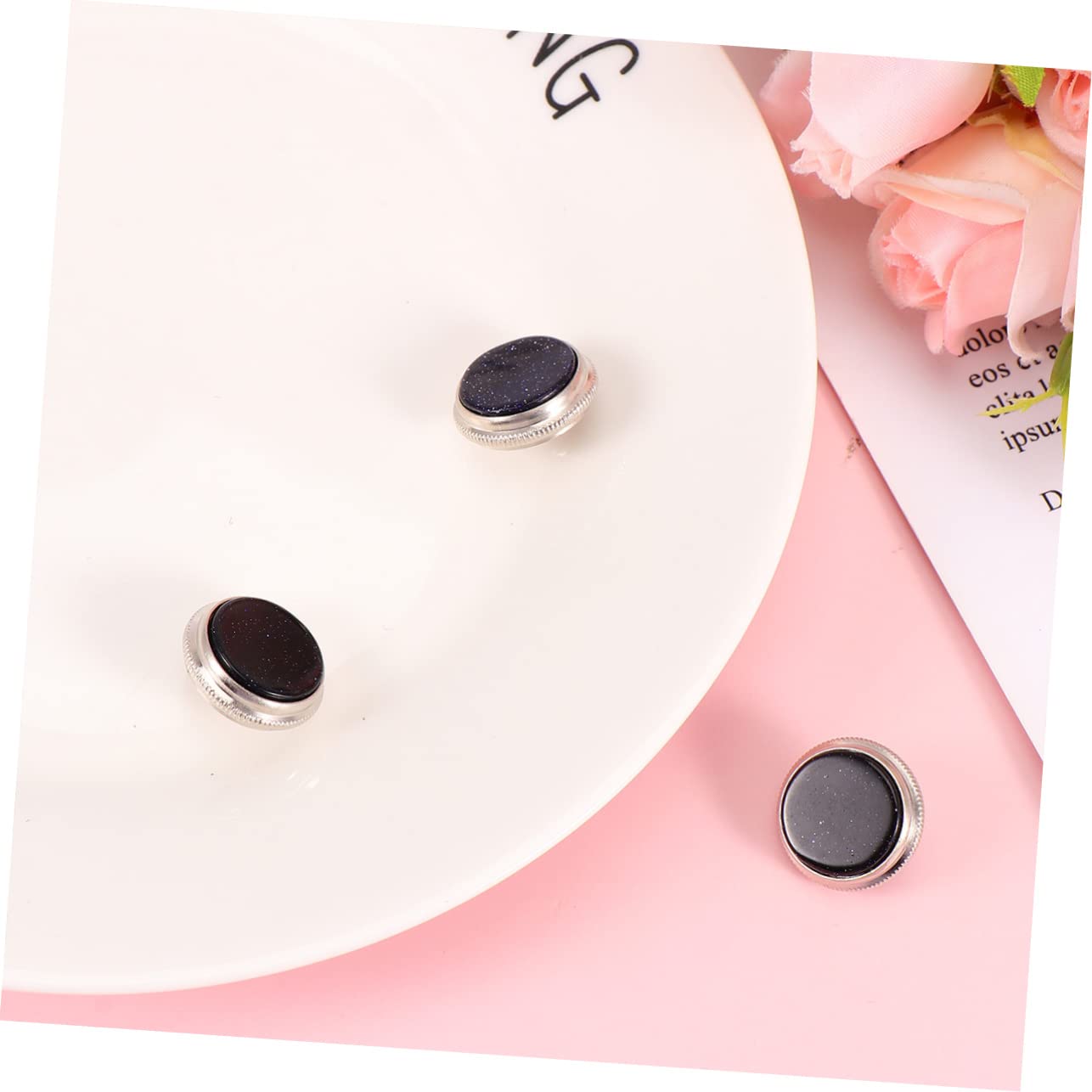 ibasenice 3pcs Snap Press Cover Snap Buttons Horn Speakers Trumpet Buckle Musical Instrument Accessory Trumpet Button Buckle Finger Buttons Musical Instruments Gland Small