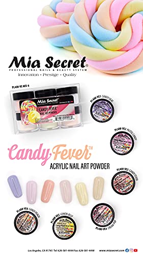 MIA SECRET - 6 COLORS SET - CANDY FEVER (PL400-VE MIX-6)
