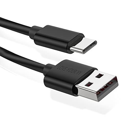 USB C Charger Cord Charging Cable Fit for Jabra Elite 75t Elite 85t 85h Elite Active 75t Elite 3 4 7 7 Pro Wireless Headphones, Skullcandy Indy Evo,Push Ultra,Indy Fuel,Indy ANC/Sesh Hesh Evo Earbuds