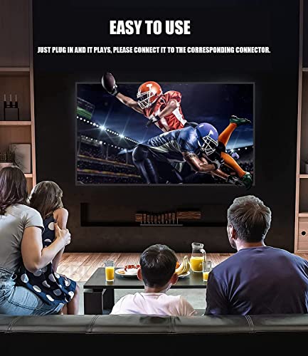 PANPEO HDMI Splitter for Dual Monitors, HDMI Cable 1080P Male to Dual HDMI Female 1 to 2 Channels HDMI Splitter Adapter for HDMI HD, LED, LCD, TV,Two The Same TVs at The Same Time