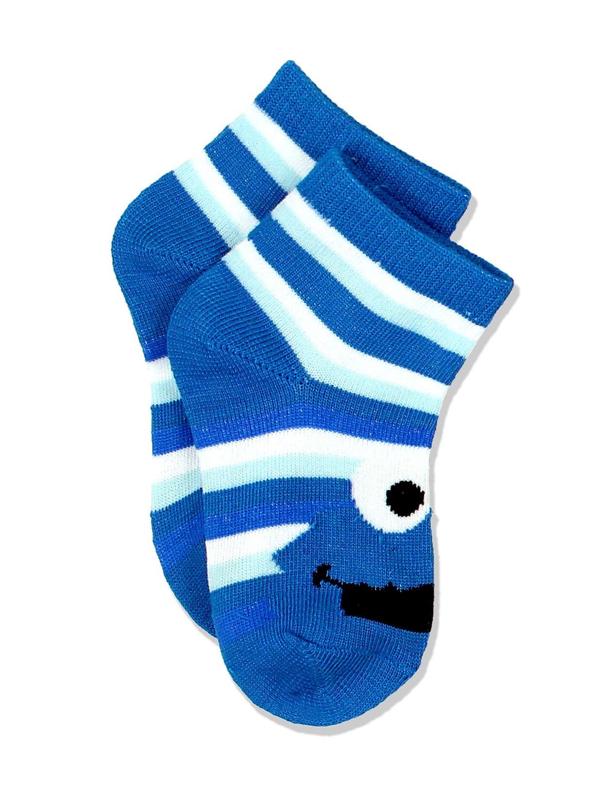 Sesame Street Kids Quarter Length Socks, 6 Pair Pack, Multi, 2T-4T Toddler Boys (Shoe 4-7)