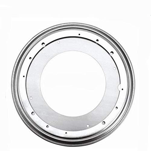 2wayz 8" Industrial Grade DIY Lazy Susan Turntable Swivel Base. Easily Turn & roll up to 700 LBS Table Plates. Heavy Duty Ball Bearing Hardware Mechanism, Enjoy!, Wooden Lazy Susan