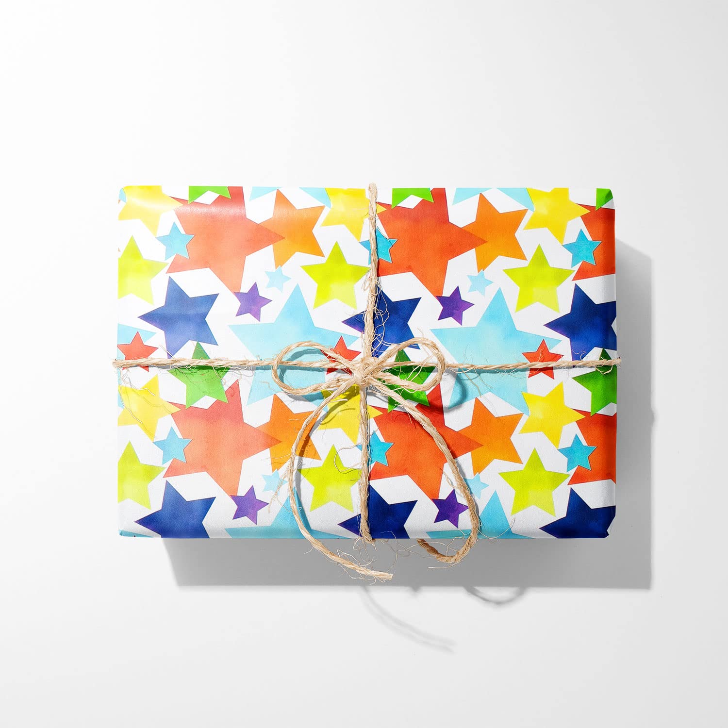 CC wonderland zone Wrapping Paper Roll,Rainbow Gifts Wrapping Paper,Birthday Wrapping Paper,3 Rolls,(17 inch x 9.8 ft)/Roll