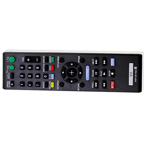 New Replaced Remote RMT-B119A fit for Sony BDP-BX110 BDP-BX310 BDP-BX510 BDP-BX59 BDP-S1100 BDP-S3100 BDP-S390 BDP-S5100 BDP-S590 BDPBX39 BDPBX59 BDPS390 BDPS390WM BDPS590 BLU-RAY DISC Player