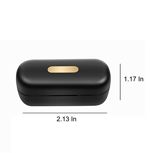 pstuiky Bluetooth 5.0 Wireless Earbuds with Charging Case Stereo Headphones Low Power Noise Reduction,Built in Mic Headset Premium Sound with Deep Bass for Sport Work 2023