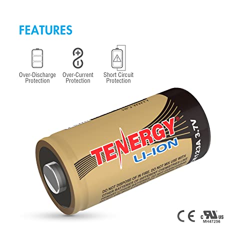 Tenergy 12 Pack Rechargeable Batteries and Charger Compatible with Arlo Wireless Cameras Certified Works with Arlo