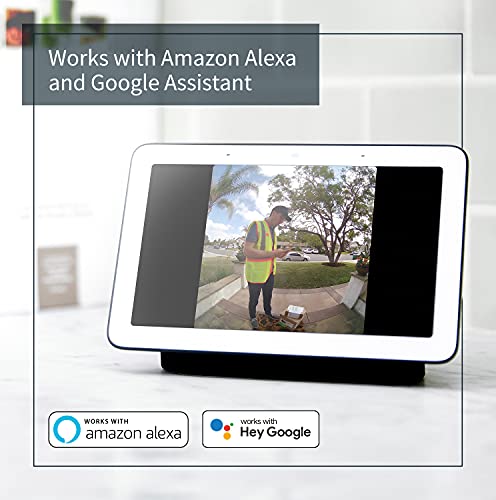 Arlo Essential Wireless Video Doorbell & Chime 2 Bundle, 1080p HD doorbell Camera HD, 2-Way Audio, Package Detection, Motion Detection and Alerts, Built-in Siren, Night Vision, AVDK2001, White