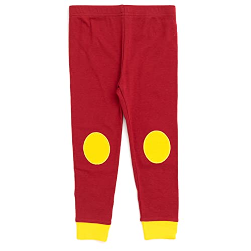 Harry Potter Infant Baby Boys Pajama Shirt and Pants Set White/Red 18 Months