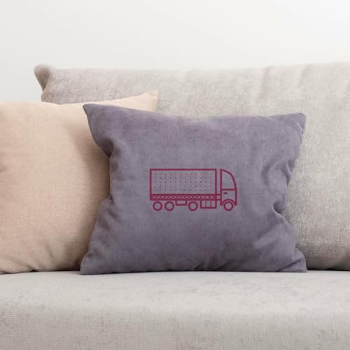 Cargo Truck Container Truck Shipping Logistic, quality mylar stencil pack in 3 sizes, reusable for crafts and diy projects CCSTE-19860