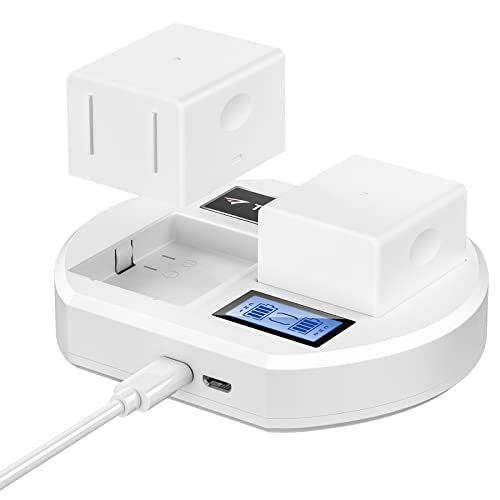 Taken Arlo Pro 4 Battery 3.85V 4800mAh Arlo Batteries Replacement Long Lasting Arlo Camera Batteries for Arlo Ultra 2 Arlo Pro 3 Pro 4, 2 Pack with Arlo Battery Charger Station