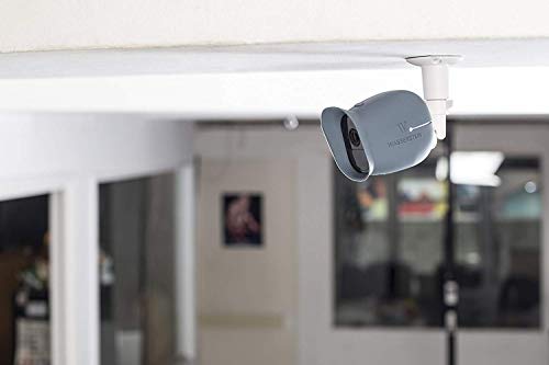 Wasserstein Adjustable Indoor/Outdoor Security Metal Wall Mount Compatible with Arlo Pro/Pro 2/Pro 3/Ultra/Ultra 2, & Others - Ring Stick Up Cam Battery, eufyCam E/2C (2 Pack, White)
