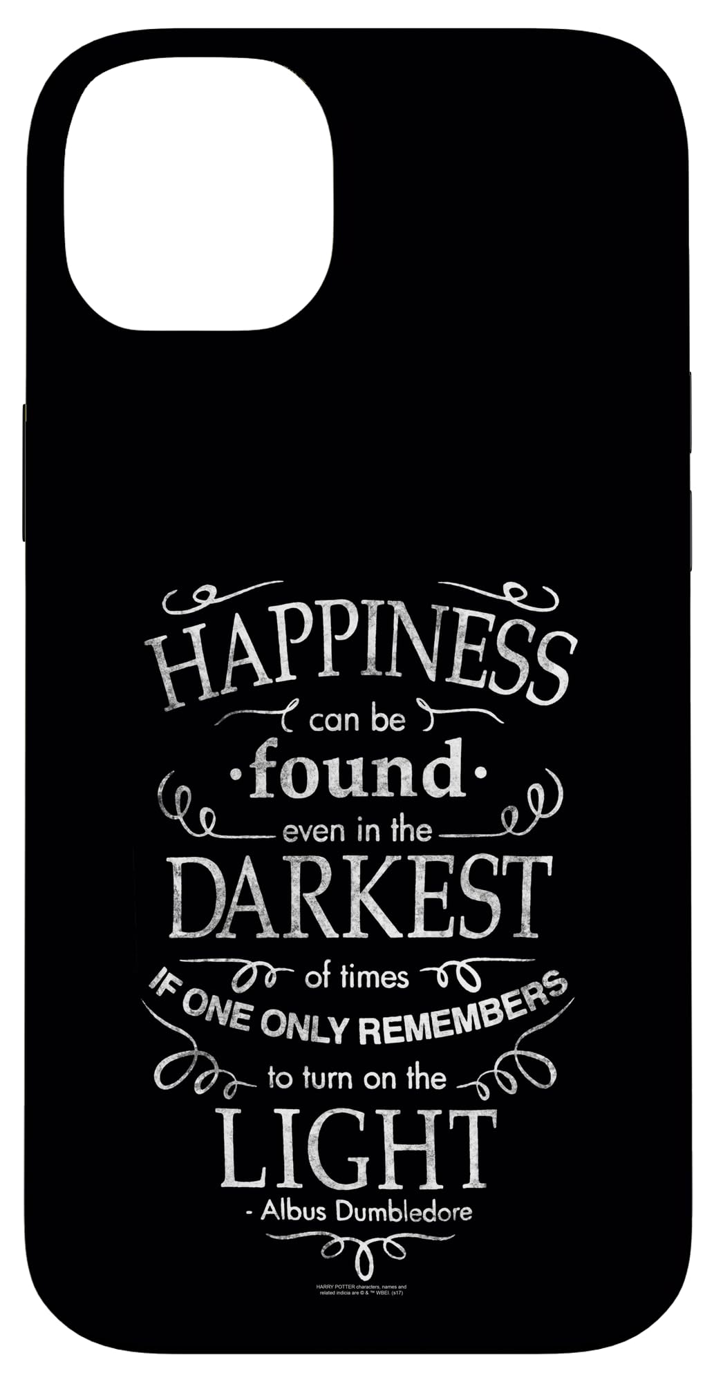iPhone 14 Plus Harry Potter Happiness Quote Case