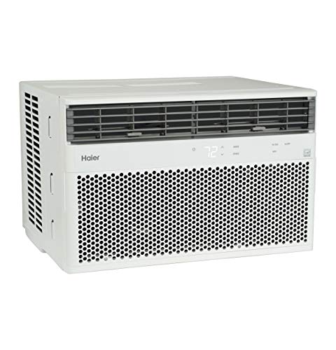 Haier Window Air Conditioner 14000 BTU, Wi-Fi Enabled, Energy-Efficient Cooling for Large Rooms, 14K BTU Window AC Unit with Easy Install Kit, Control Using Remote or Smartphone App
