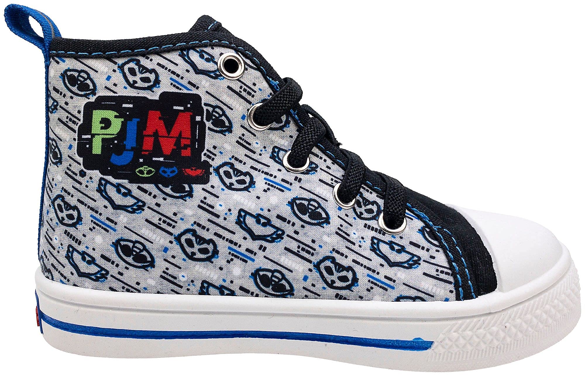 PJ Masks Toddler Shoes,HI Top Sneaker Catboy Gekko,Toddler Size 9 Grey
