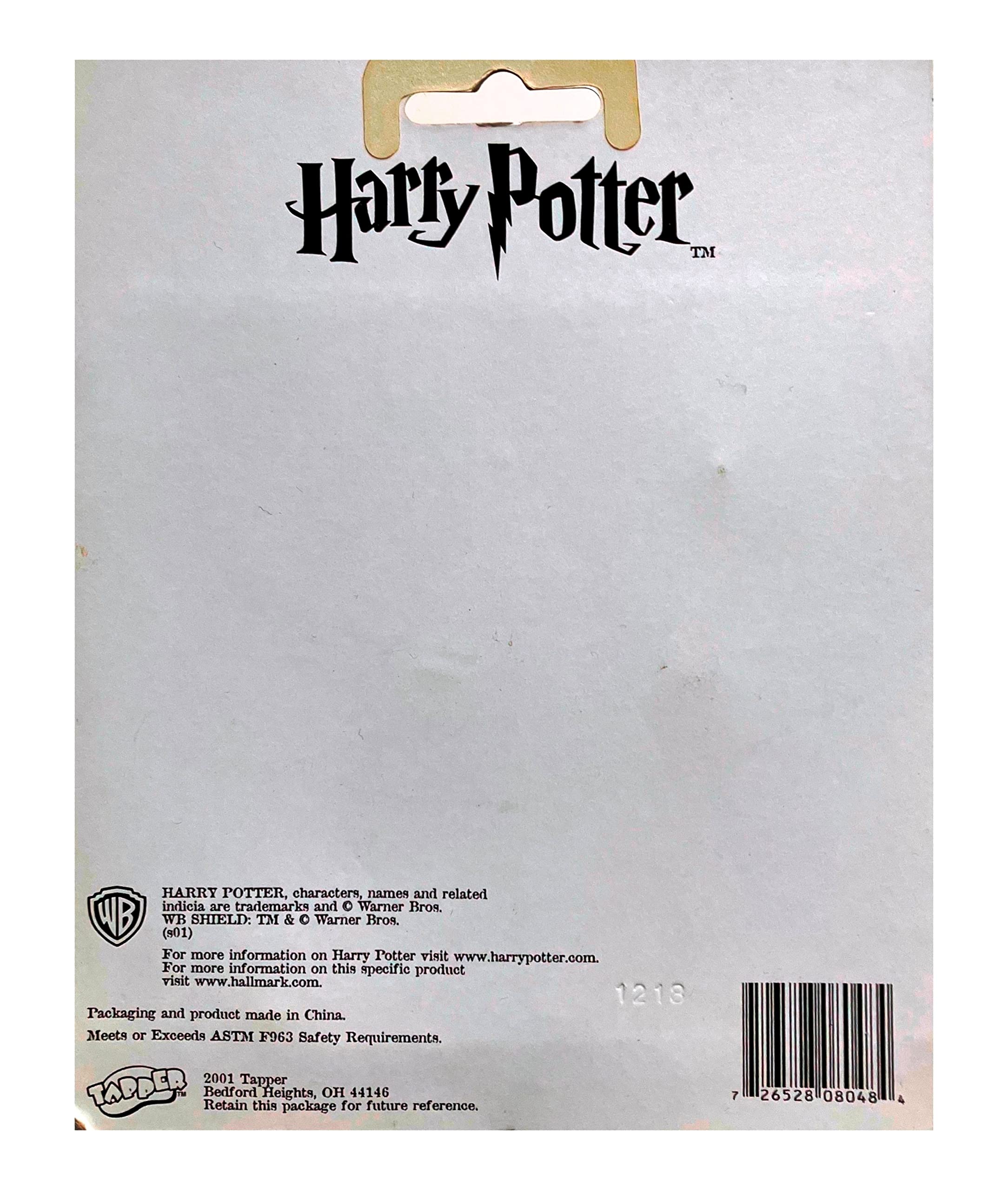 Harry Potter Sorting Hat Back Pack Clips 4 Pack Favors Cake Toppers