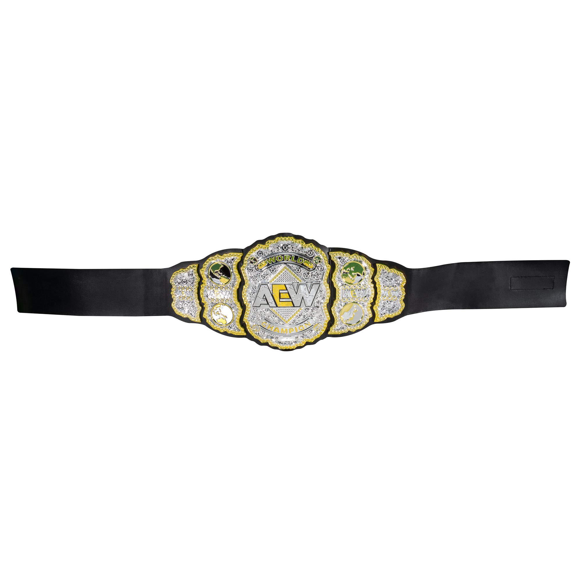 All Elite Wrestling World Championship Belt - Authentic Design Role-Play, Wear and Display Title Belt