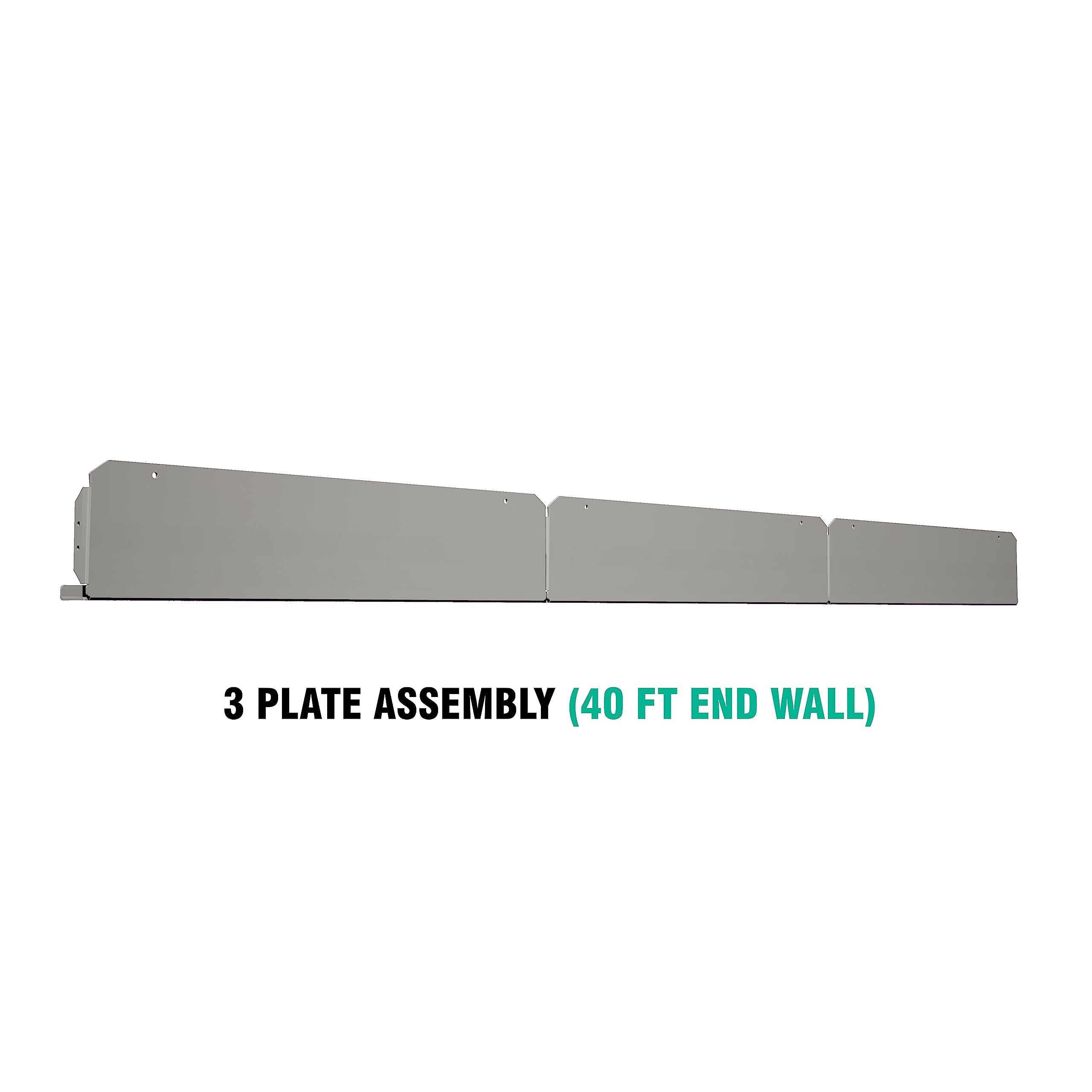 Container Modification World® - Pest Plug Fork Pocket Covers For Shipping Containers/Sea Cans - Keep Out Animals and Birds (40FT New/Used No Side + 2 Door End + 3pc End Wall)