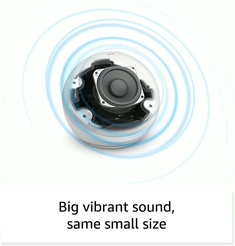 All-New Echo Dot (5th Gen, 2022 release) | Smart speaker with Alexa | Deep Sea Blue + Philips Hue White A19 Medium Lumen Smart Bulb, 1100 Lumens