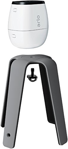 Arlo Adjustable Indoor/Outdoor Mount - Arlo Certified Accessory - Mount to Table, Wall or Ceiling, Works with Essential Spotlight, Pro 5S 2K, Pro 4, Pro 3, Ultra 2, Ultra, Go 2 Cameras, Black-VMA1000B