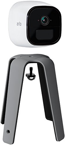 Arlo Adjustable Indoor/Outdoor Mount - Arlo Certified Accessory - Mount to Table, Wall or Ceiling, Works with Essential Spotlight, Pro 5S 2K, Pro 4, Pro 3, Ultra 2, Ultra, Go 2 Cameras, Black-VMA1000B