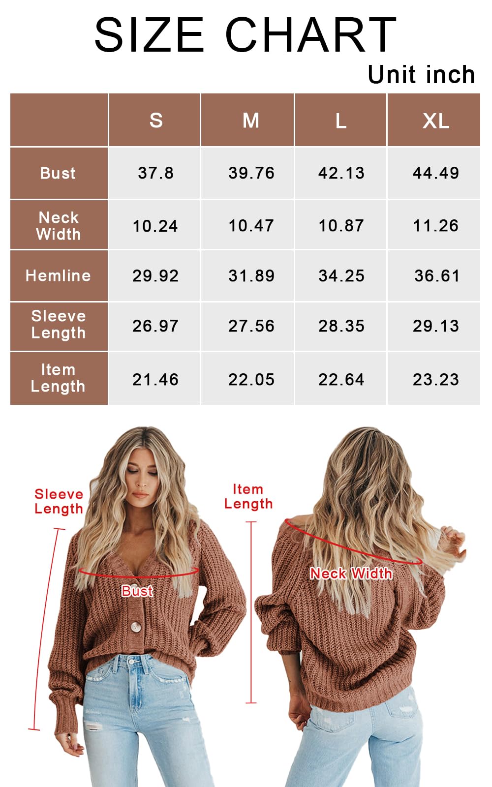 PRETTYGARDEN Women's Chunky Knit Open Front Sweater Long Sleeve Button Loose Short Cardigan Outerwear Coats (Army Green,X-Large)