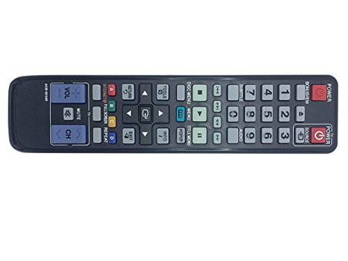 Smartby New Remote Control AK59-00104R for Samsung BD-C5300 BD-D5490 BD-C5500C BD-D5700 BD-C6500 BD-C5900 BD-C6900 BD-C6800/XAA BD-C6600/XAA BD-D5250C BD Blu-Ray DVD Player