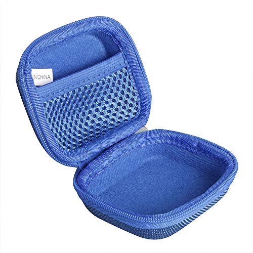 Hermitshell Travel Case for Skullcandy Indy True Wireless in-Ear Earbud (Only Case) (Blue)