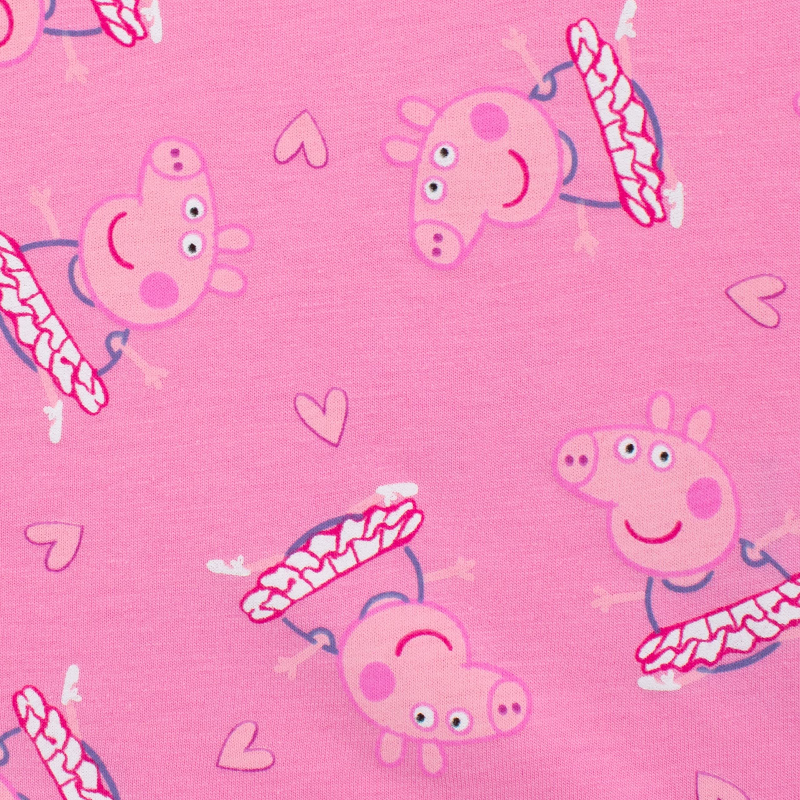 Peppa Pig Girls Pinafore Dress and Top Set Multicolored 3T