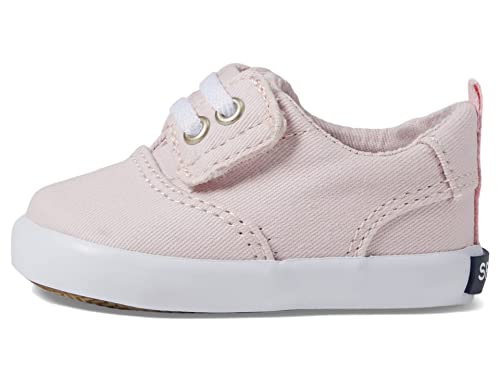 Sperry Kids Footwear Baby Spinnaker Crib Jr Washable Sneaker, Blush, 3 US Unisex Infant