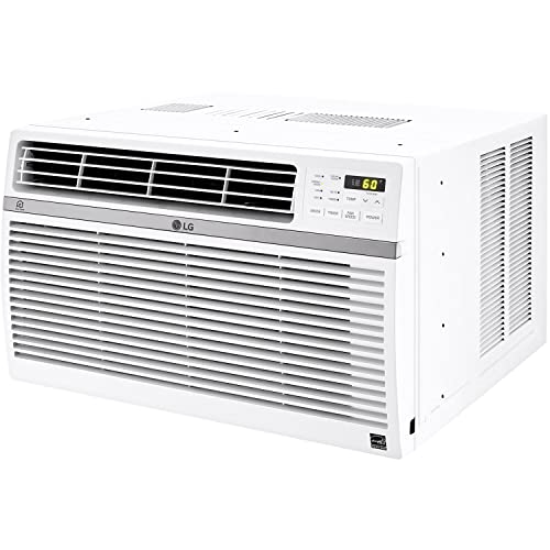 LG 12,000 BTU Smart Window Air Conditioner, Cools up to 550 Sq. Ft., Smartphone and Voice Control works with LG ThinQ, Amazon Alexa and Hey Google, ENERGY STARĀ®, 3 Cool & Fan Speeds, 115V