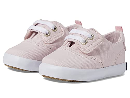 Sperry Kids Footwear Baby Spinnaker Crib Jr Washable Sneaker, Blush, 3 US Unisex Infant