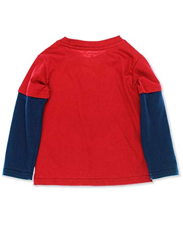 Sesame Street Elmo and Cookie Monster Boys Shirt for Infant and Toddlers Red