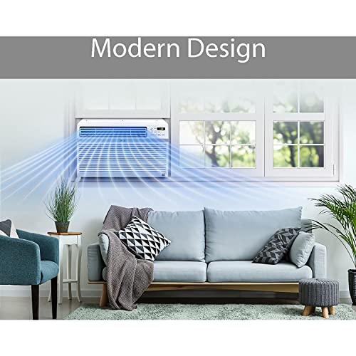 LG 12,000 BTU Smart Window Air Conditioner, Cools up to 550 Sq. Ft., Smartphone and Voice Control works with LG ThinQ, Amazon Alexa and Hey Google, ENERGY STARĀ®, 3 Cool & Fan Speeds, 115V
