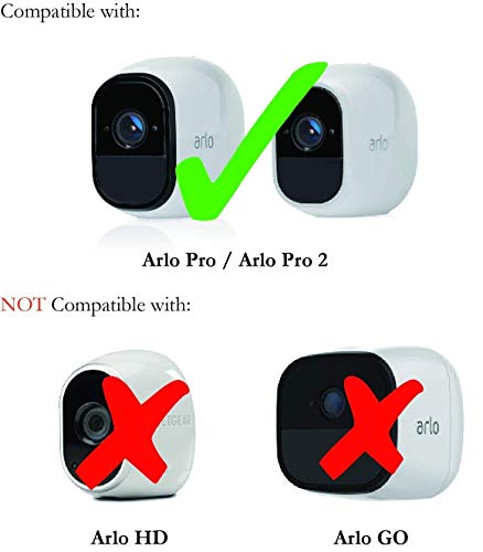 Arlo pro Skins, Arlo pro 2 Silicone Skins, Taken Silicone Skins Case Cover for Arlo pro & Arlo pro 2 Smart Security Wire-Free Cameras, 1 Pack, Brown