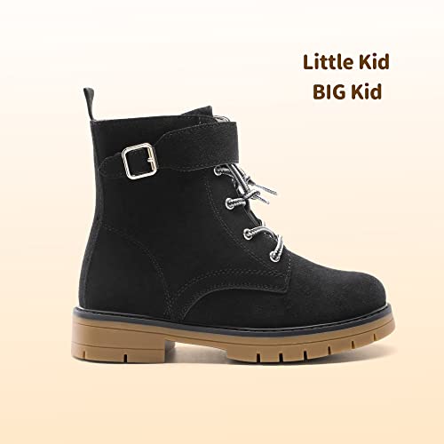 DREAM PAIRS Unisex-Child Sdbo226k, Black, 2 Little Kid