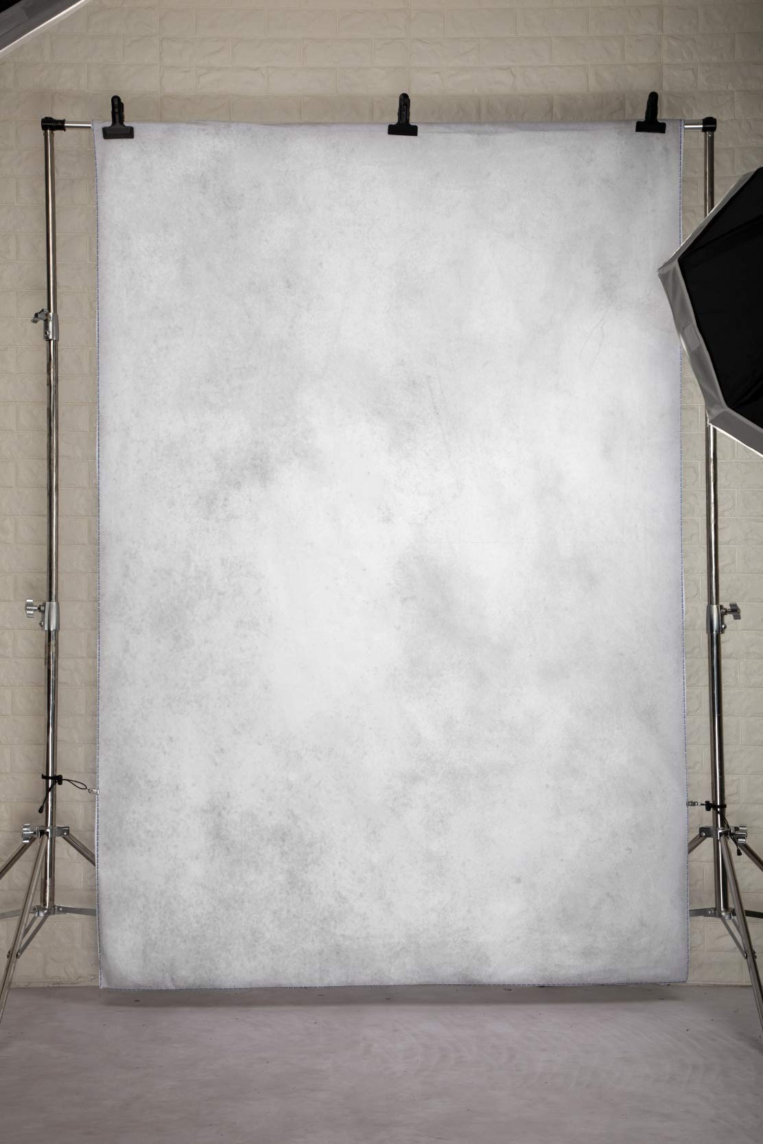 Kate 6.5x6.5ft Light Grey Backdrops Grey White Video Backdrop Abstract Photography Backdrops Portrait Backgrounds Microfiber Grey Backdrop