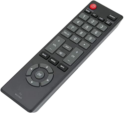 Replacement Remote Control Fit for NH312UP Sanyo TV FW32D08F FW32D08F-B FW40D48F-B FW43D47F FW50D48F FW50D36F FW50D36F-B