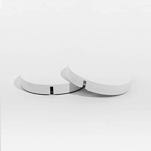 Cable Management Cord Organizer Stand for Apple HomePod Mini, New Amazon Echo (4th Generation), Amazon Echo Dot, Google Home Mini, and Other Electronic Devices. (White)
