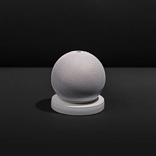 Cable Management Cord Organizer Stand for Apple HomePod Mini, New Amazon Echo (4th Generation), Amazon Echo Dot, Google Home Mini, and Other Electronic Devices. (White)