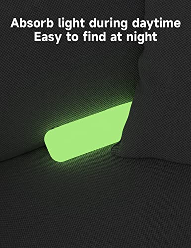 Protective Case for Roku Express/Express+,Roku 2 (4210R),Roku LT,Premiere,RC83,Streaming Stick RC41,3800RT,TCL R655 Remote Case Light Weight Shock Proof Silicone Remote Cover(Glow in Dark Green)