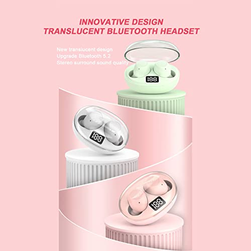 Ke1Clo Ear Buds Wireless Bluetooth Earbuds, 3-4h Playtime, Clear Stereo, HD Call, Noise Cancelling Earbuds Wireless Earbuds for Sports/Music