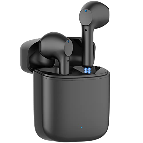 Elnicec Wireless Earbuds Bluetooth Headphones 30Hrs Playtime 3D Stereo in-Ear Ear Buds with USB C Charging Case IPX8 Waterproof Earphones with Mic for iPhone/Android Phone TV Laptop Sports Workout