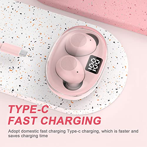 Ke1Clo Ear Buds Wireless Bluetooth Earbuds, 3-4h Playtime, Clear Stereo, HD Call, Noise Cancelling Earbuds Wireless Earbuds for Sports/Music
