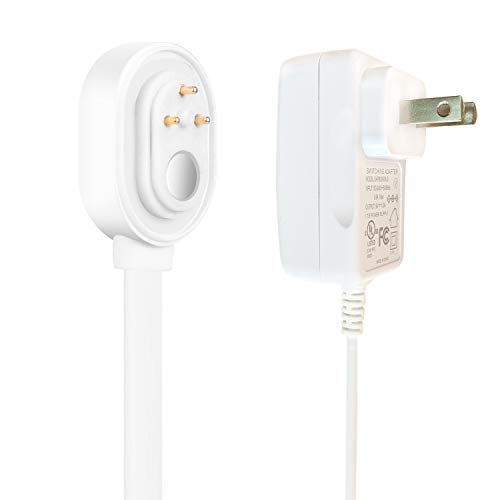 Uogw Charging Cable for Arlo Pro 4/Arlo Ultra 2/Arlo Pro3/Arlo Ultra/, Magnetic Connector, Power Adapter and Power Cable, Weatherproof Outdoor Use- 25ft/7.5M (3Pack,White)
