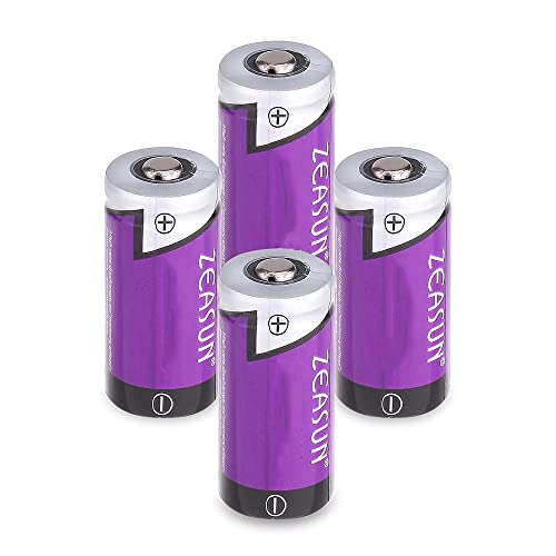 123A Battery for Arlo,4 Pack Batteries and LCD Display Charger with Arlo Wireless Cameras Certified Works with Arlo VMS3130 VMC3030 VMK3200 VMS3330 3430 3530 Cameras and More