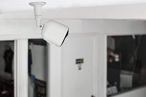 Adjustable Indoor/Outdoor Security Metal Wall Mount Compatible with Arlo Pro/Pro 2/Pro 3/Pro 4/Ultra/Ultra 2, & Others - Ring Stick Up Cam Battery, eufyCam E/2C, Wyze Cam Outdoor/Pan (3 Pack, White)