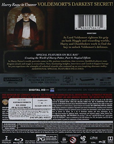 Harry Potter and the Half Blood Prince (4K Ultra HD + Blu-ray) [4K UHD]