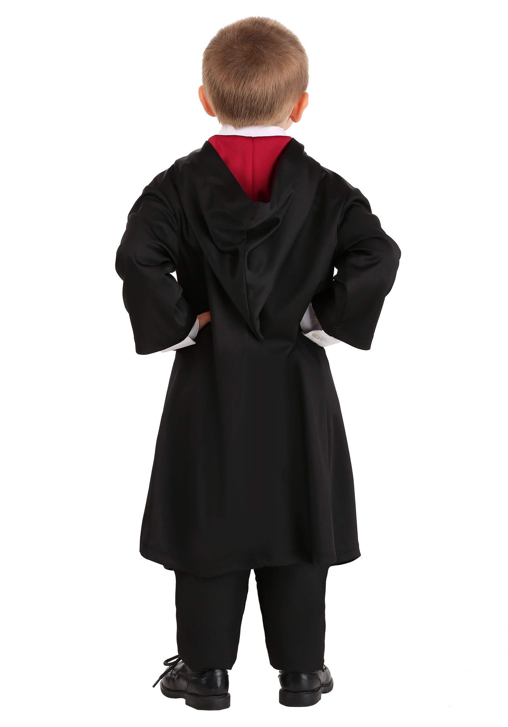 Jerry Leigh Harry Potter Toddler Gryffindor Robe 4T Black